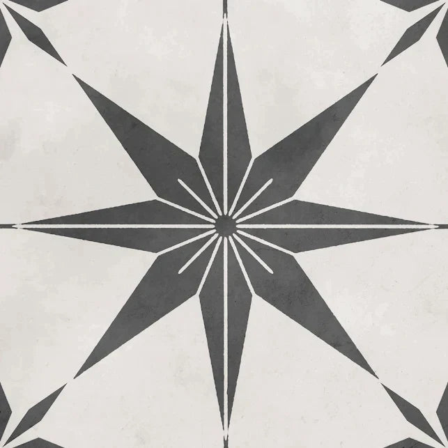 RAK Symphony - Grey - Star 2 - Sample – Porcelain Ceramics